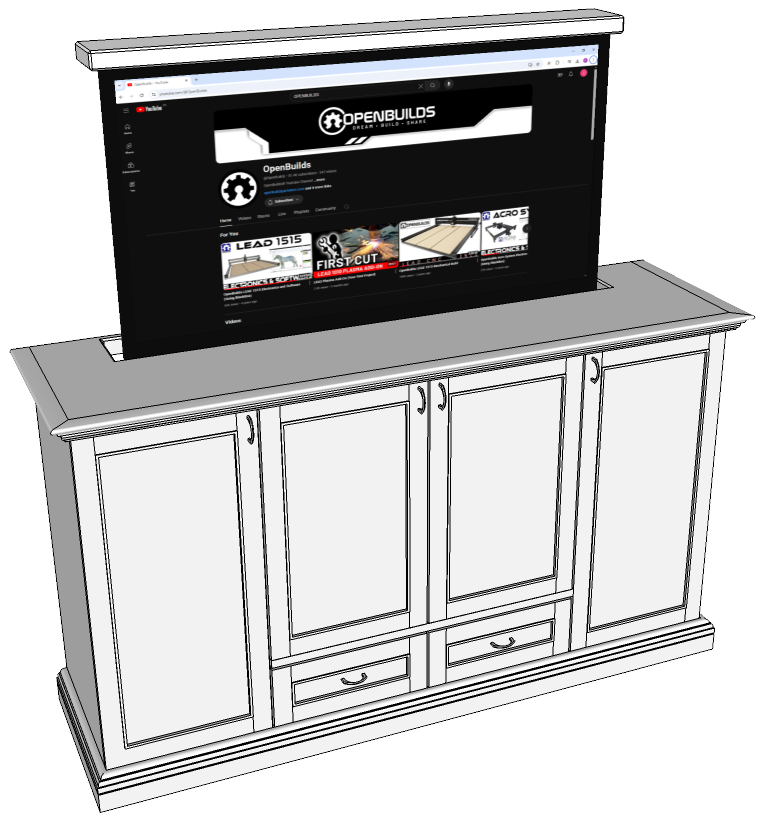 BLOX Developer Toolbox : TV Lift Cabinet [BETA]